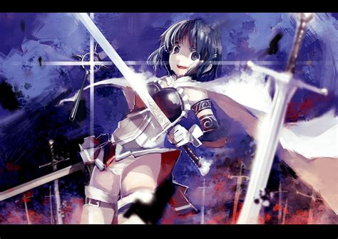 Blue Eyes Blue Hair Blueman Cameltoe Mahou Shoujo Madoka Magica Miki