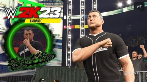 WWE 2K23 Shane McMahon Entrance Finisher Signature Animation At NXT