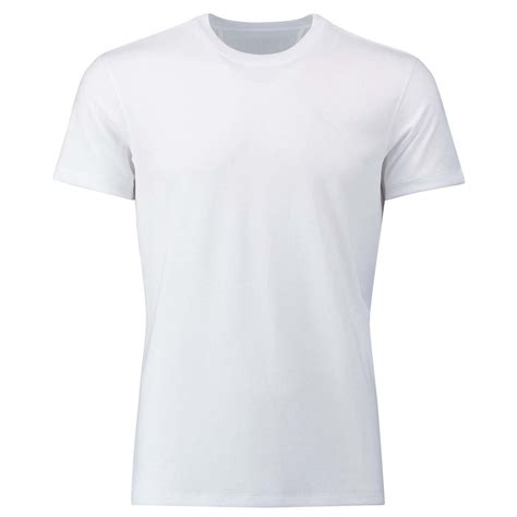 Venta Playera Blanca Hombre Cuello Redondo En Stock