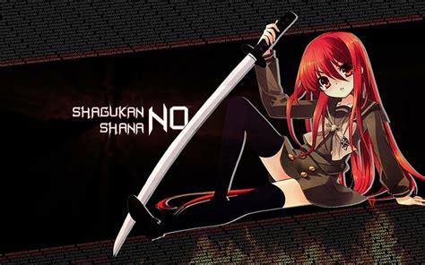 Anime Shakugan No Shana Katana Red Hair Shana Shakugan No Shana