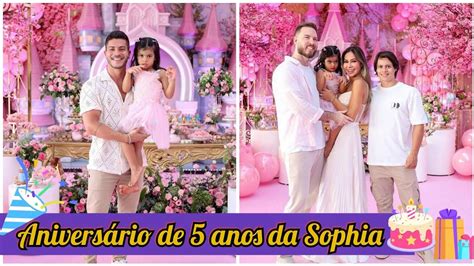 Arthur Aguiar e Maíra Cardi celebraram o aniversário de 5 anos da filha