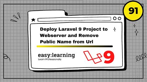 Laravel 9 Project 91 Deploy Laravel 9 Project To Webserver And Remove
