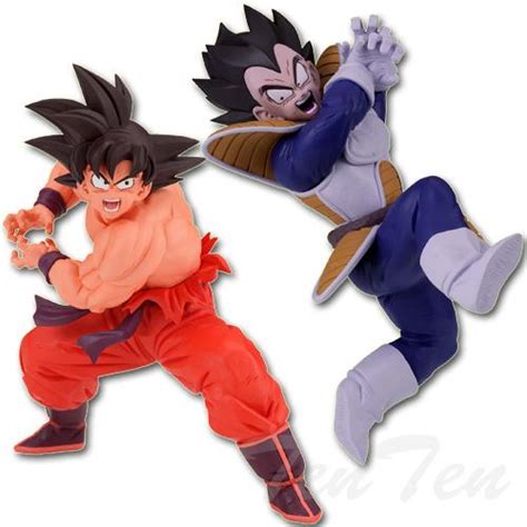 ドラゴンボールZ MATCH MAKERS 孫悟空ベジータ 2体セット 新品未開封 サイヤ人襲来編 フィギュア プライズ バンプレスト