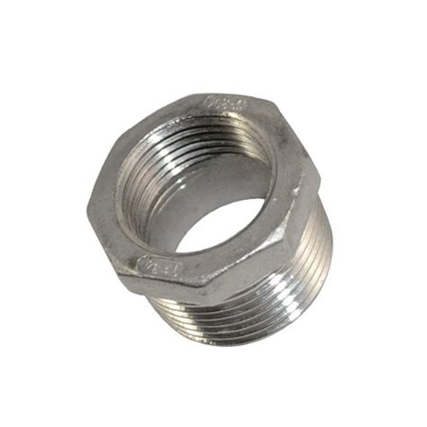 1 Male X 3 4 Female Thread Reducer Bushing Pipe Fitting Adapter