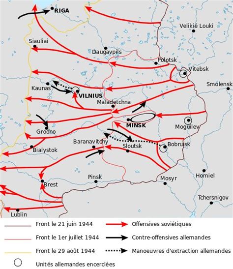 LOpération Bagration loffensive russe de l été 1944 France Inter