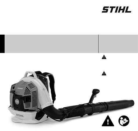 Stihl Br User Manual English Pages