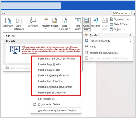 How To Use Autotext In Microsoft Word