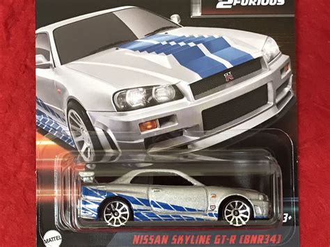 ヤマダ電機限定 ホットウィール NISSAN SKYLINE GT R BNR34 HotWheels 日産 スカイライン GTR ワイルド
