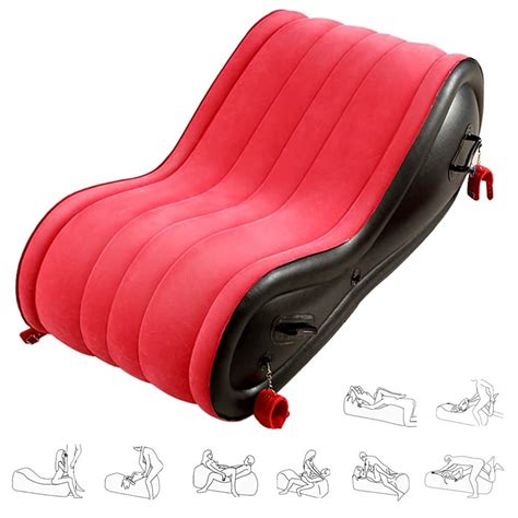 Inflatable Sofa With Cuff Kit For Bdsm And Bondage Playsex Game Furniture For Couple Deeper