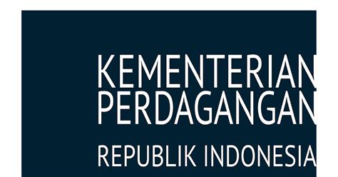 Kementerian Perdagangan Kemendag Logo Vector Format CDR EPS AI