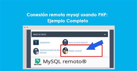 Conexi N Remota Mysql Usando Php Ejemplo Completo Baulphp