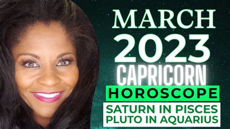 Capricorn Astrology Horoscope March Youtube