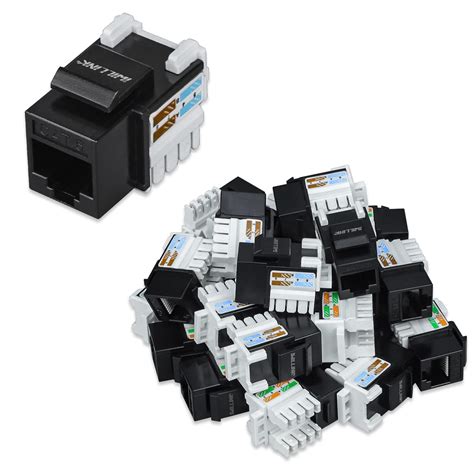 Buy Iwillink 20 Packs Cat6 Keystone Jack RJ45 Keystone Jack UTP