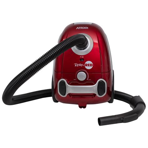 Rebel Red Hepa Canister Vacuum Atrix