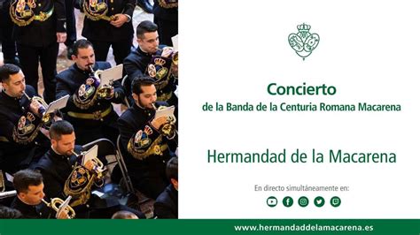 Concierto De La Banda De La Centuria Macarena YouTube