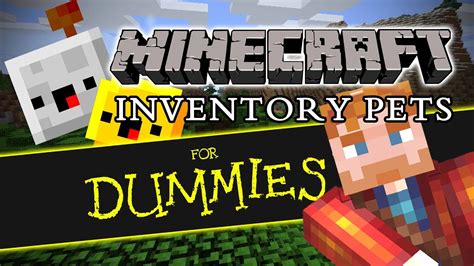 Minecraft Pets Inventory Pets Mod Youtube