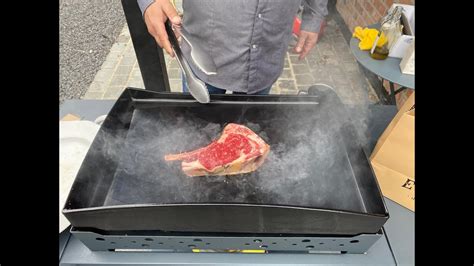 Cuisson côte de bœuf à la plancha Maison Evrard Lille YouTube