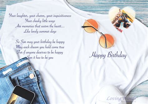 Son Birthday Greeting Cards By Loving Words