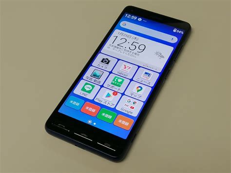 Y mobile 京セラ かんたんスマホ2 A001KC ネイビー SIMロック解除済 Android 売買されたオークション情報