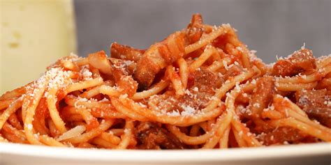 Authentic Pasta Amatriciana Recipefrom Italy