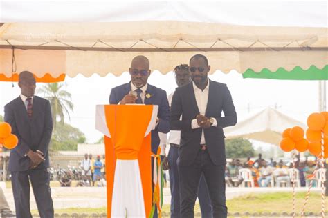 Jacqueville Développement infrastructurel le bâtiment flambant neuf