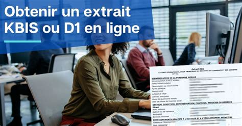 Extrait Kbis Ou D1 Demande En Ligne