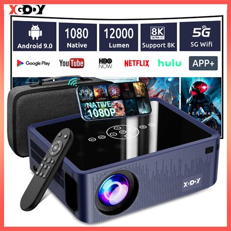 Xgody X Pro K Smart Projector P Ultra Hd Android Lcd Bluetooth