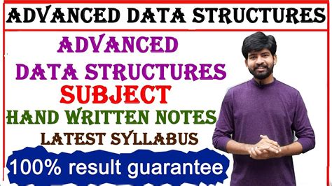 advanced data structures hand written notes ads notes btech mtech data structures