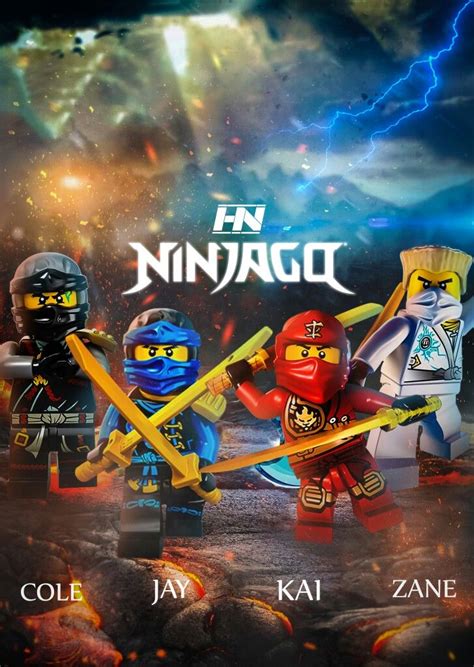 The Lego Ninjas Movie Poster