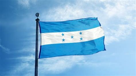 Imágenes Día de la Bandera en Honduras para imprimir y colorear