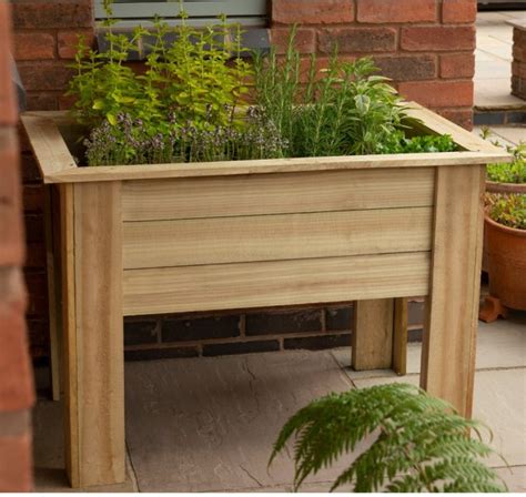 3 X 2 1m X 0 7m Forest Kitchen Garden Planter Pressure Treated