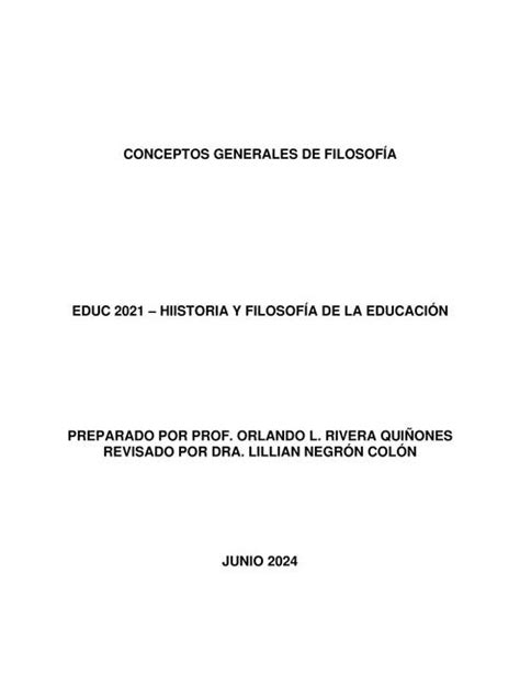 EDUC CONCEPTOS GENERALES DE FILOSOFÍA Jeancarlo M uDocz