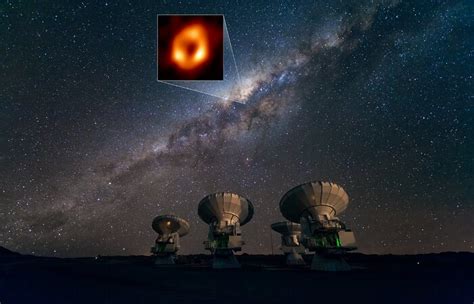 Samanyolunun merkezindeki kara delik ilk kez görüntülendi Astronomi