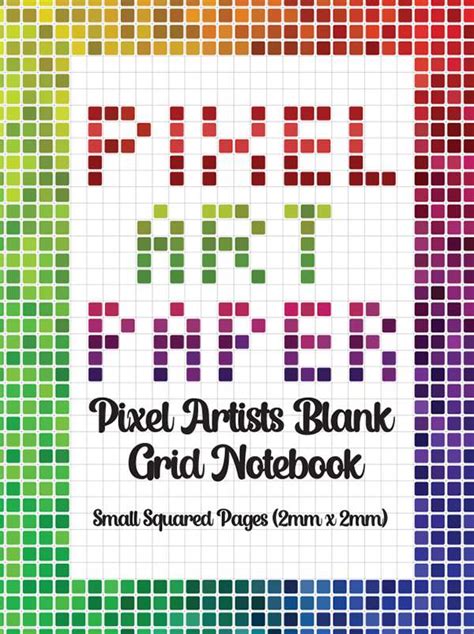 Pixel Art Paper Drawing Sketchbook Herbert Publishing