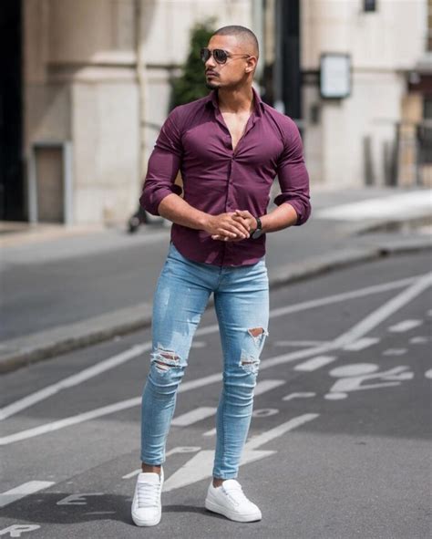 Inspira Es De Looks Simples Cal A Jeans Masculina