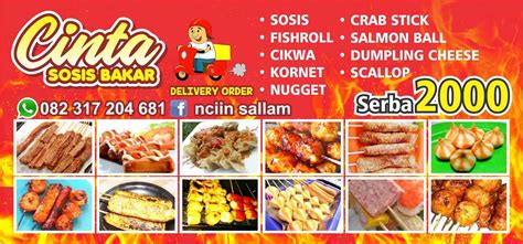 Detail Spanduk Sosis Bakar Serba 2000 Koleksi Nomer 9