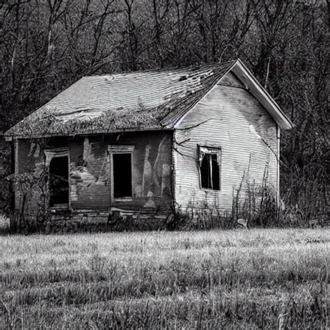 An Abandonded House Near Dekalb Illinois Grainy Stable Diffusion
