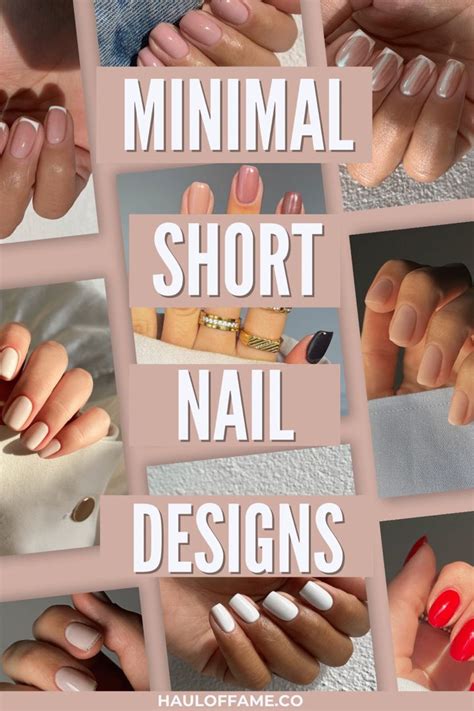 30 Short Nail Designs For The IT Girl That Are So Classy Minimal