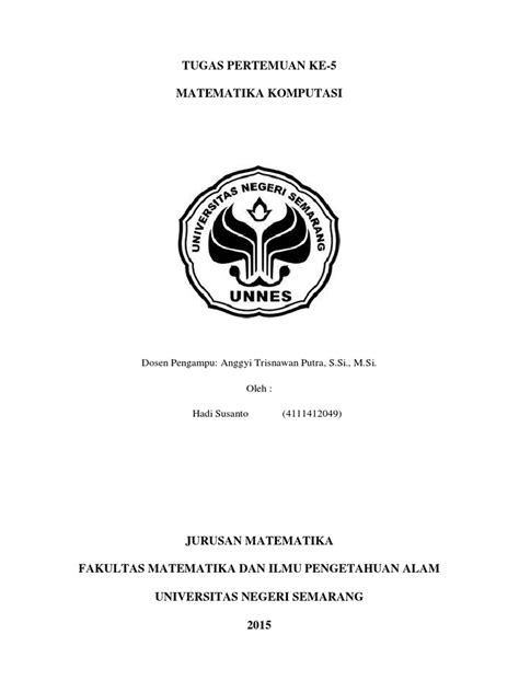 pdf metode fixed point iteration dokumen tips