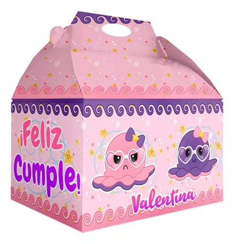 80 Caja Dulcera Bolo Fiesta Infantil Pulpitos Envío gratis