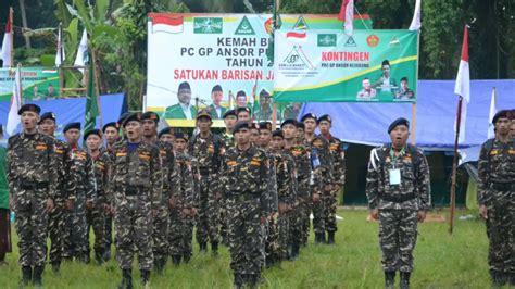 25 Ribu Banser Ikut Amankan Puncak 1 Abad NU Kolaborasi Dengan TNI Dan