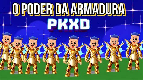PK XD DESCOBRI O PODER DA NOVA ARMADURA ADMIN YouTube