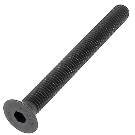 Achat Vis à Tête Fraisée Hexagonale Creuse Acier Classe 10 9 Noir