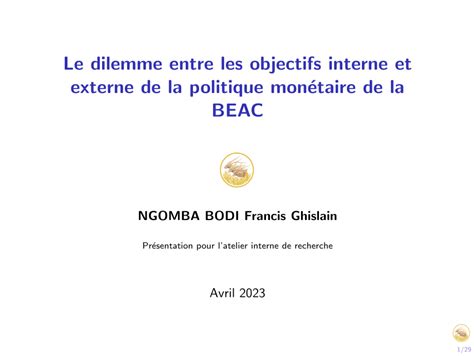Pdf Le Dilemme Entre Les Objectifs Interne Et Externe De La Politique