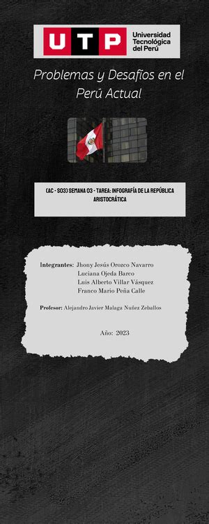 Tarea apuntes Cuáles considera que fueron los principales