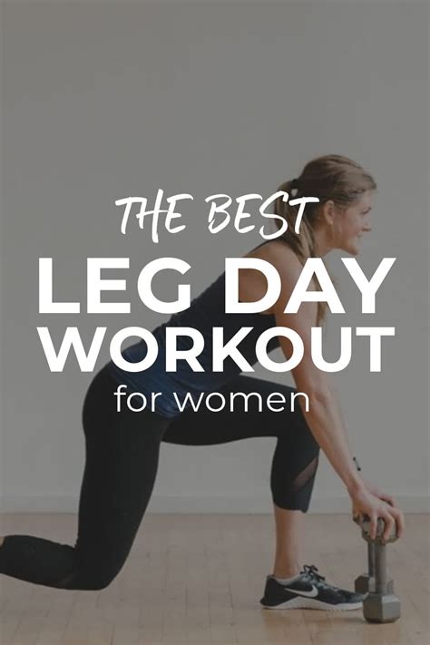 Minute Leg Workout At Home Video Nourish Move Love