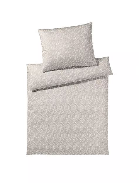 JOOP Satin Bettwäsche Ornament 70x90cm 140x200cm beige