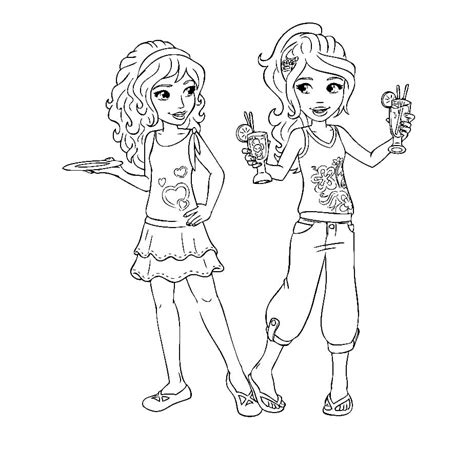 Disegni Di Migliori Amiche Per Sempre Da Colorare