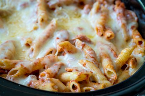 Slow Cooker Chicken Parmesan Pasta Live Play Eat