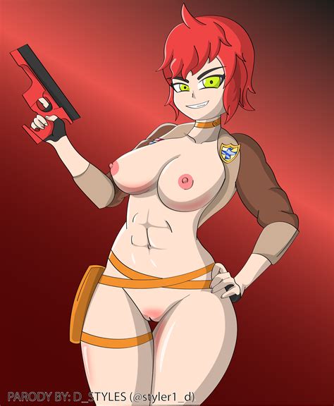 Rule 34 Belt Big Breasts Blue Eyes Bluearrow37 Bluearrow37 Artist Casual Clothing Female